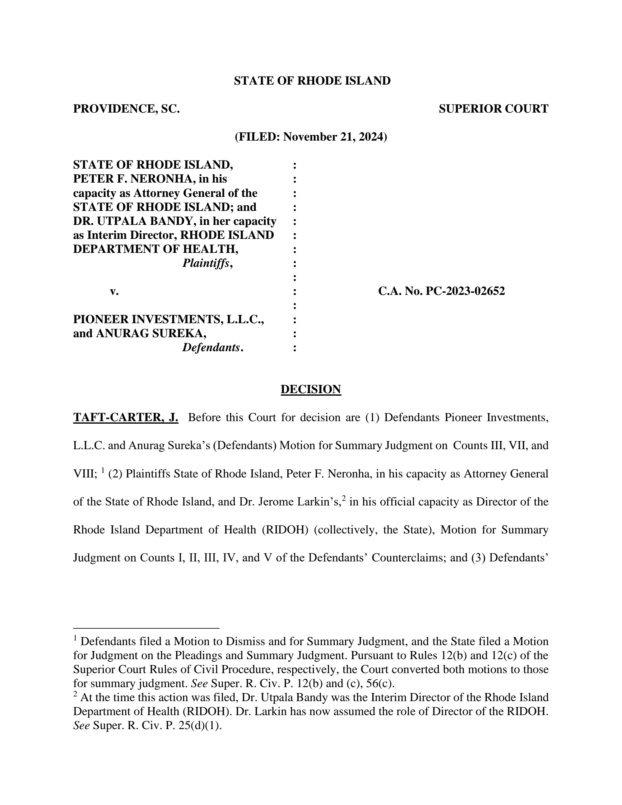 RI's AG sued a landlord over lead-poisoned children. Why a judge just ... RI's AG sued a landlord over lead-poisoned children. Why a judge just ...