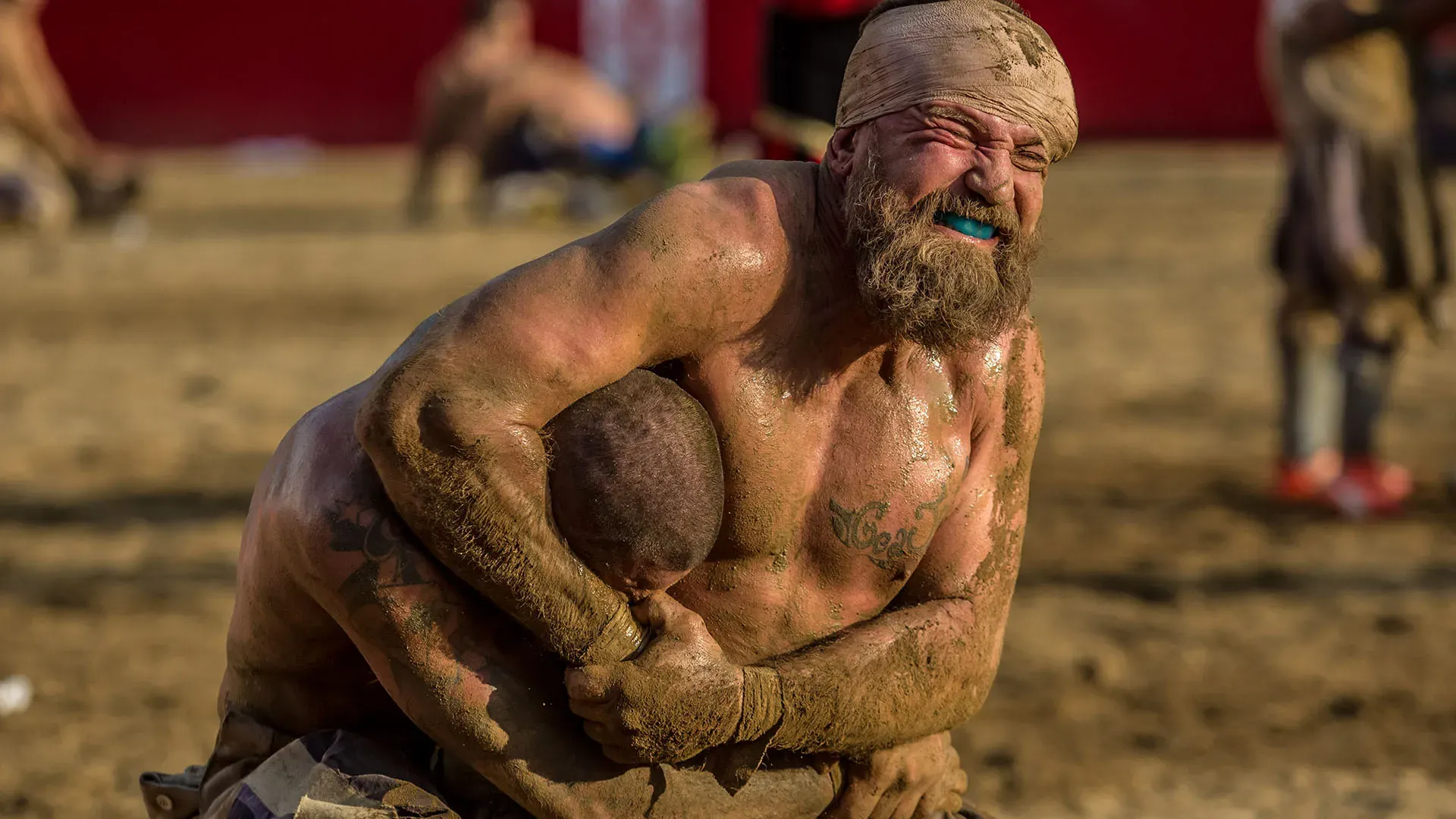 Zware en spectaculaire gevechten: afbeeldingen van historisch ...