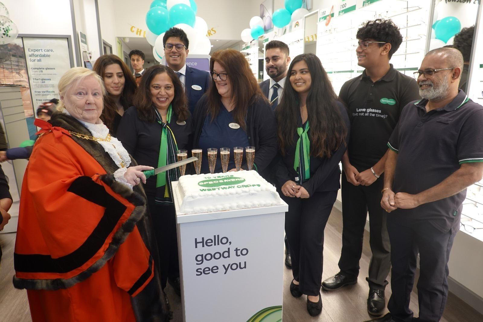 Westway Cross opticians celebrate 10 years of care in the Greenford ... Westway Cross opticians celebrate 10 years of care in the Greenford ...