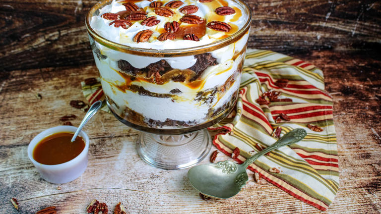 While This Turtle Trifle Takes A Little Prep Work, It's An Impressive ...