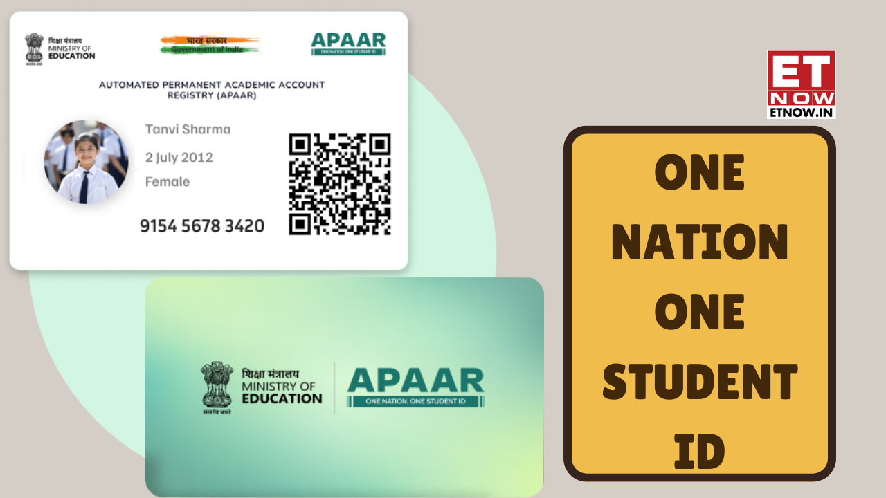 One Nation One Student ID: What is APAAR ID? Benefits, how to get the ... One Nation One Student ID: What is APAAR ID? Benefits, how to get the ...