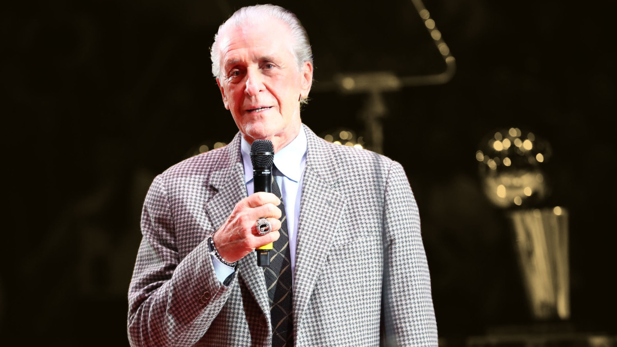 Pat Riley on his favorite part about the Big Three: "It reminded me of ...