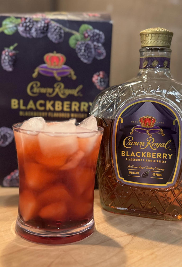 Royal Crown Blackberry Royal Berry Bliss Cocktail