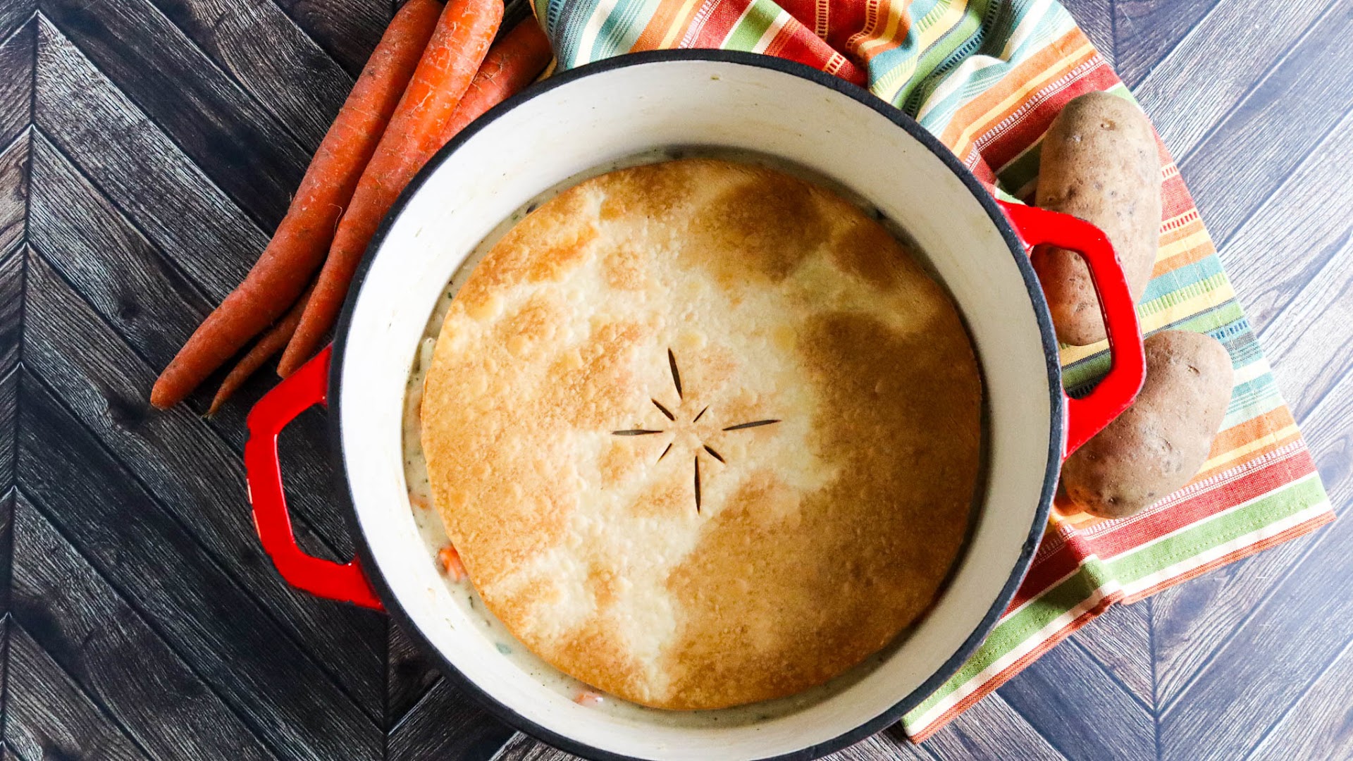 Tracy Has Shared An Easy Way To Prepare A Comforting Chicken Pot Pie ...