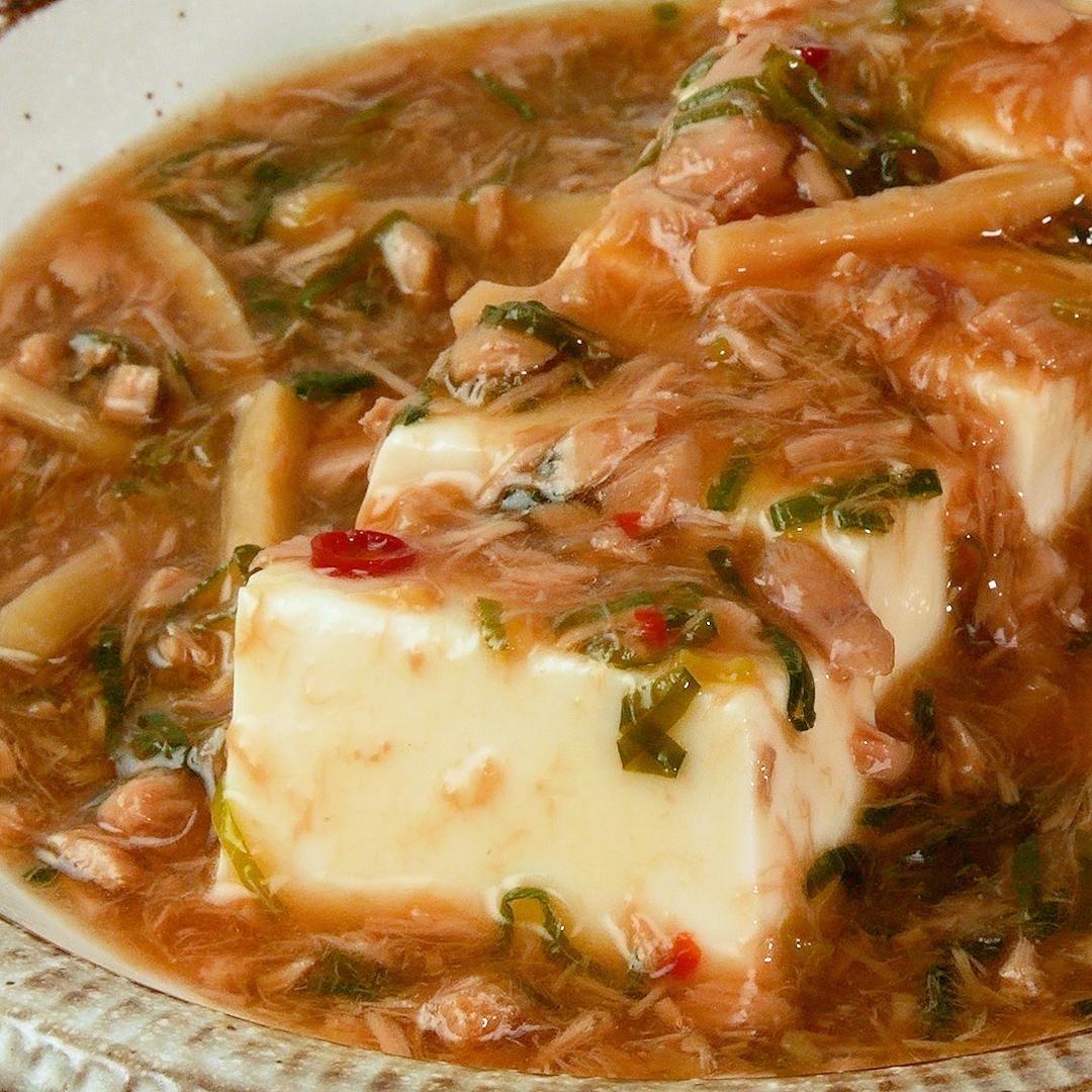 【豆腐1丁なんてペロリだよ♡】ご飯もお酒も進みまくる！簡単豆腐料理のレシピ Collaboration With DAIGOも台所 / Warm Tofu with Tuna