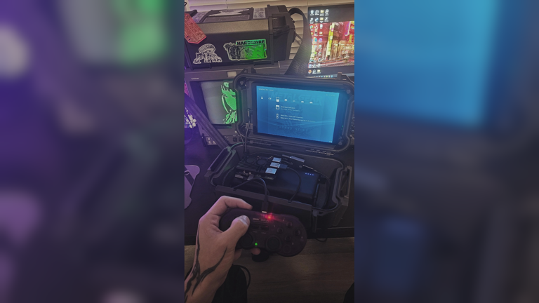 Someone Built A Portable Arcade Cyberdeck Using A Raspberry Pi 5 And Honestly Im Jealous