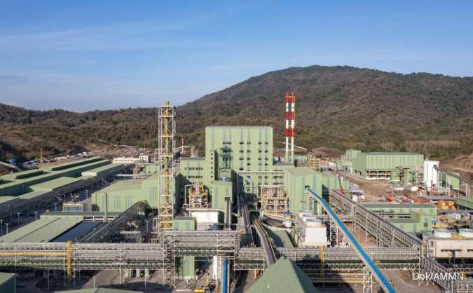 Smelter Tembaga Amman Mineral Produksi 19.805 Ton Katoda pada Paruh ...
