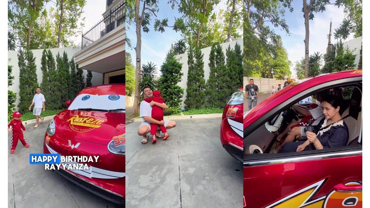 Kejutan Ultah Rayyanza dari Sus Rini Tak Main-main,Raffi Ahmad dan ...