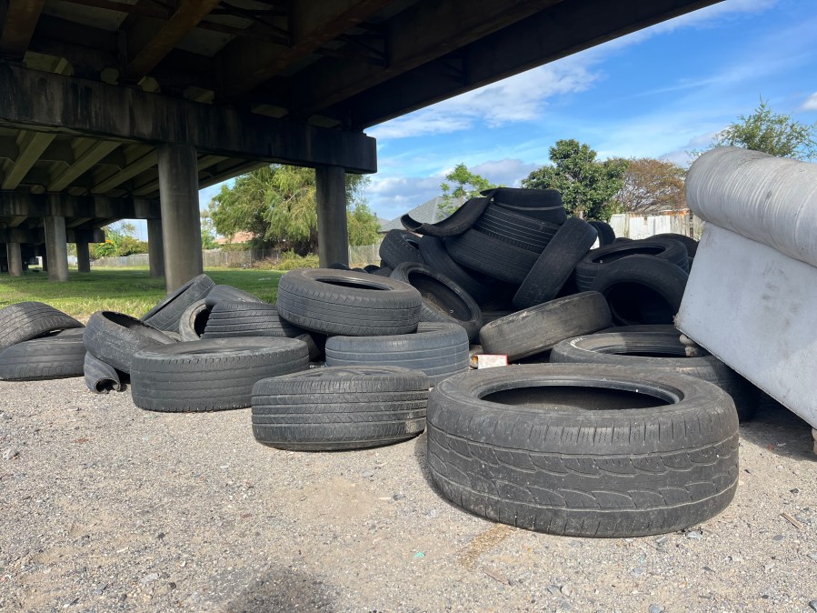 New Orleans will pay for recycled tires to curb illegal dumping