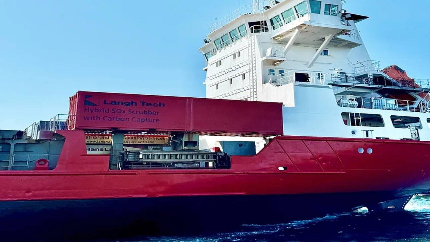Langh Tech introduces new onboard carbon capture system Langh Tech introduces new onboard carbon capture system