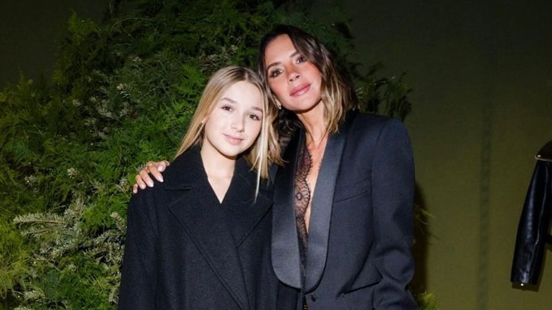 Harper Beckham's special message to Hollywood star revealed alongside ...