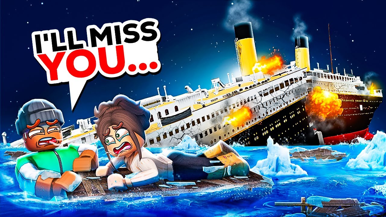 Surviving the Sinking Ship in Roblox Titanic