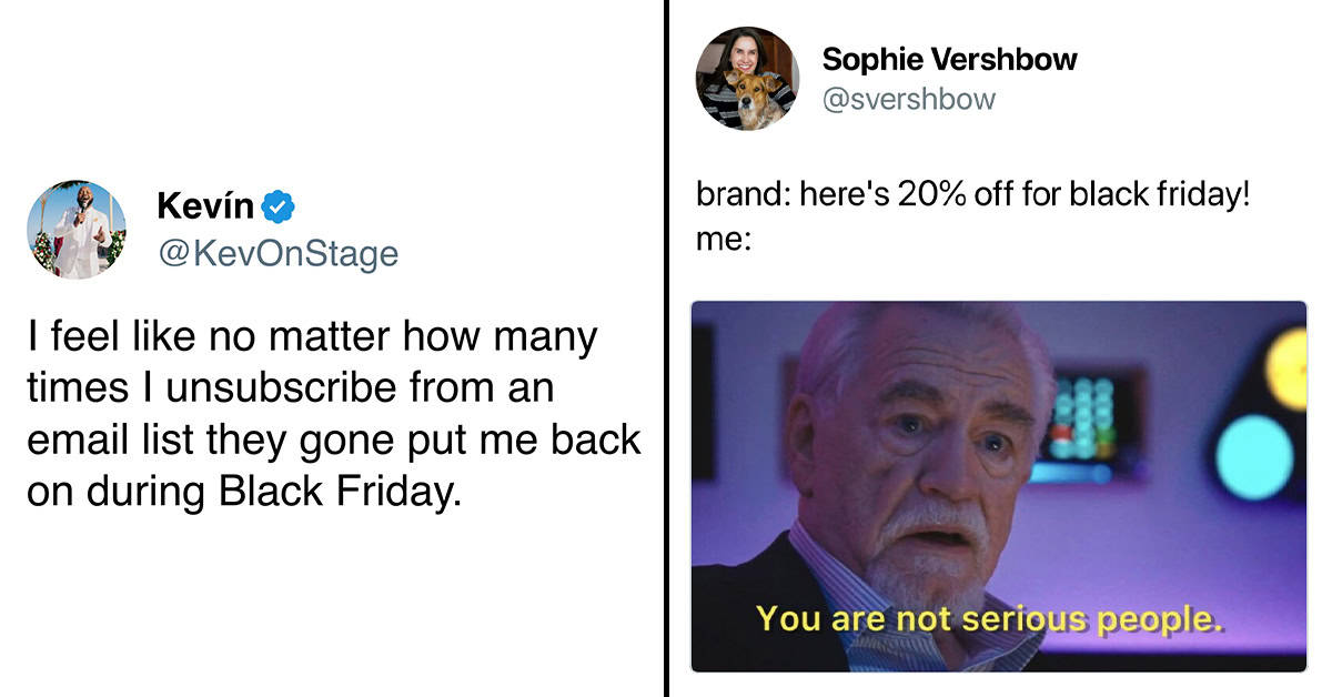 35 Funny Black Friday Tweets To Read While Standing In Checkout Lines