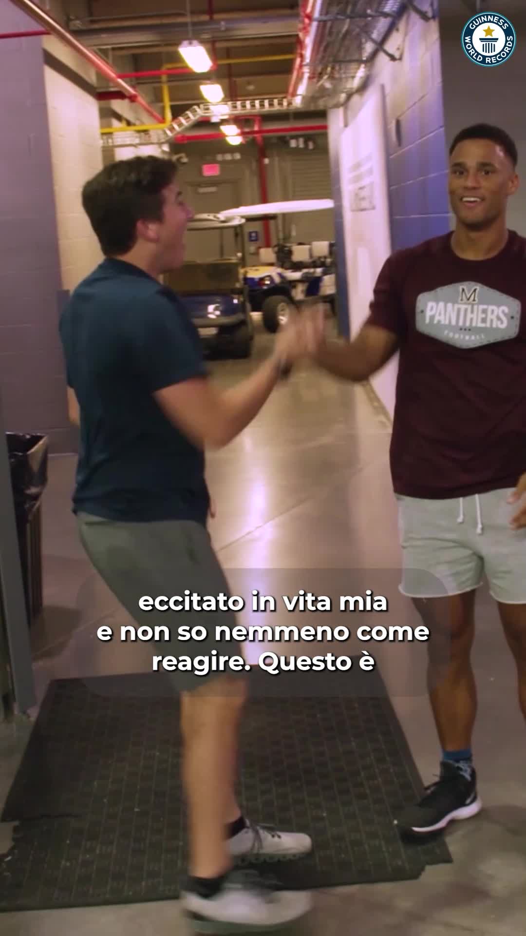 Raggiunto il tiro a canestro più lungo del mondo