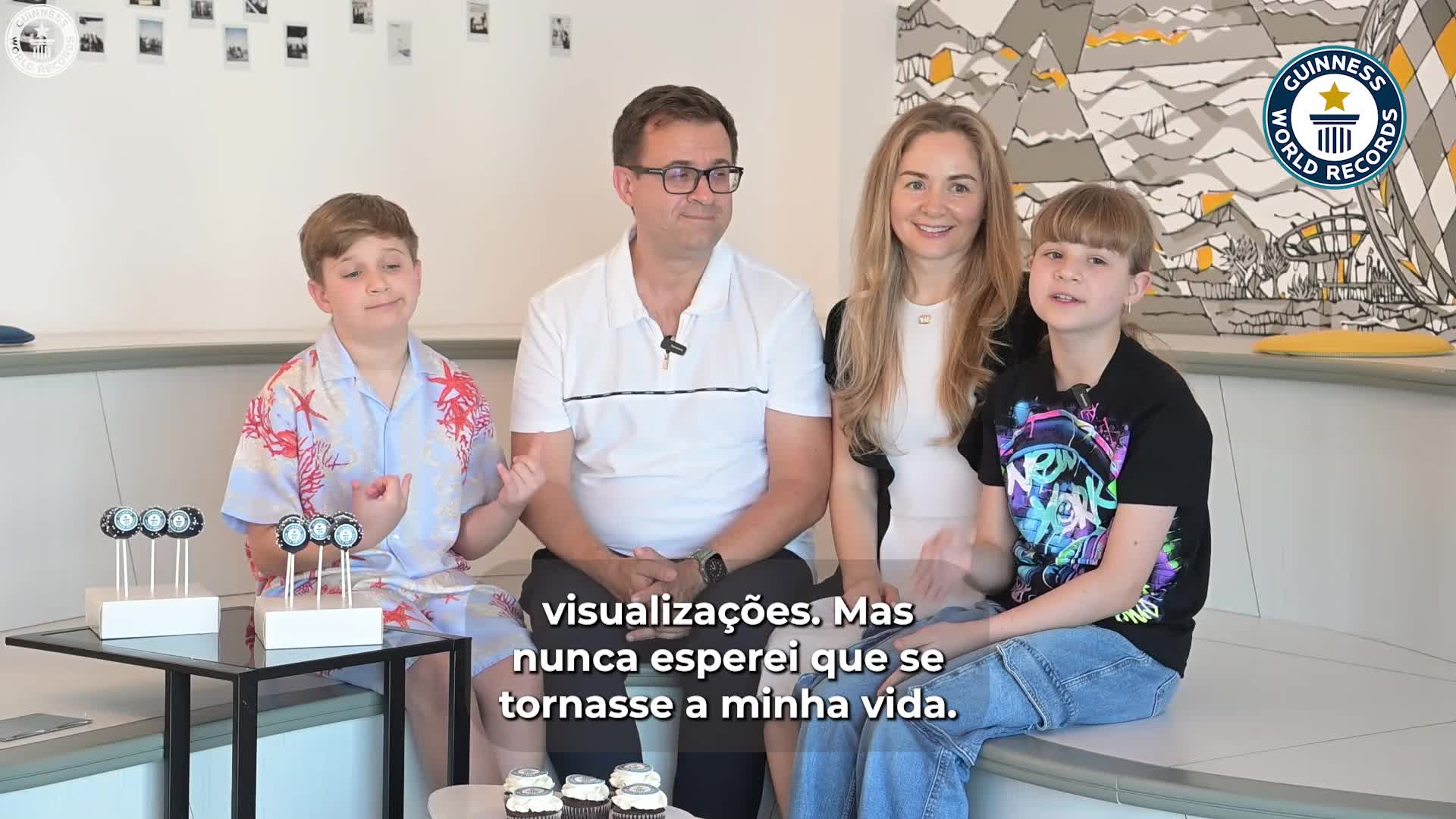 Diana Kidisyuk bate recordes de visualizações e subscritores no YouTube