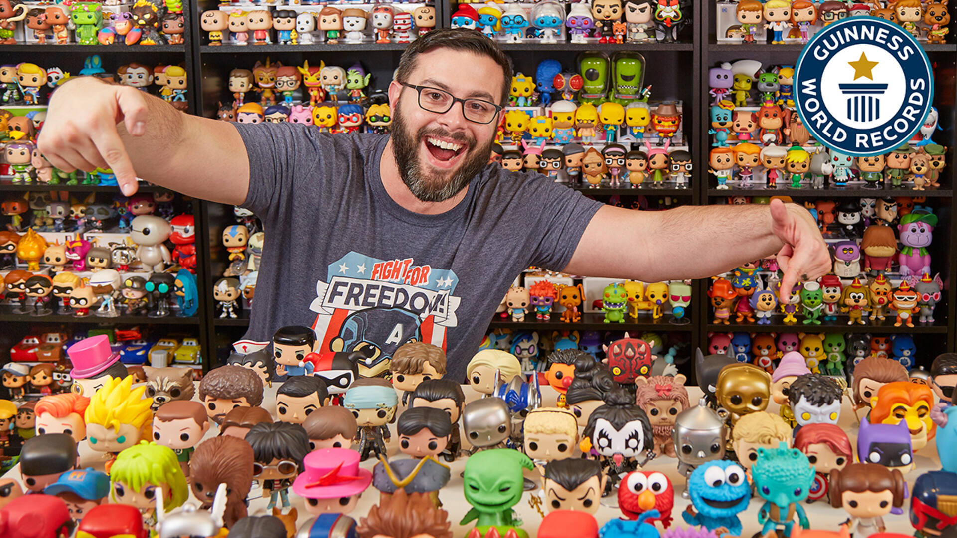 Briser le record du monde de Funko Pop !, 8 002 pops dans une collection