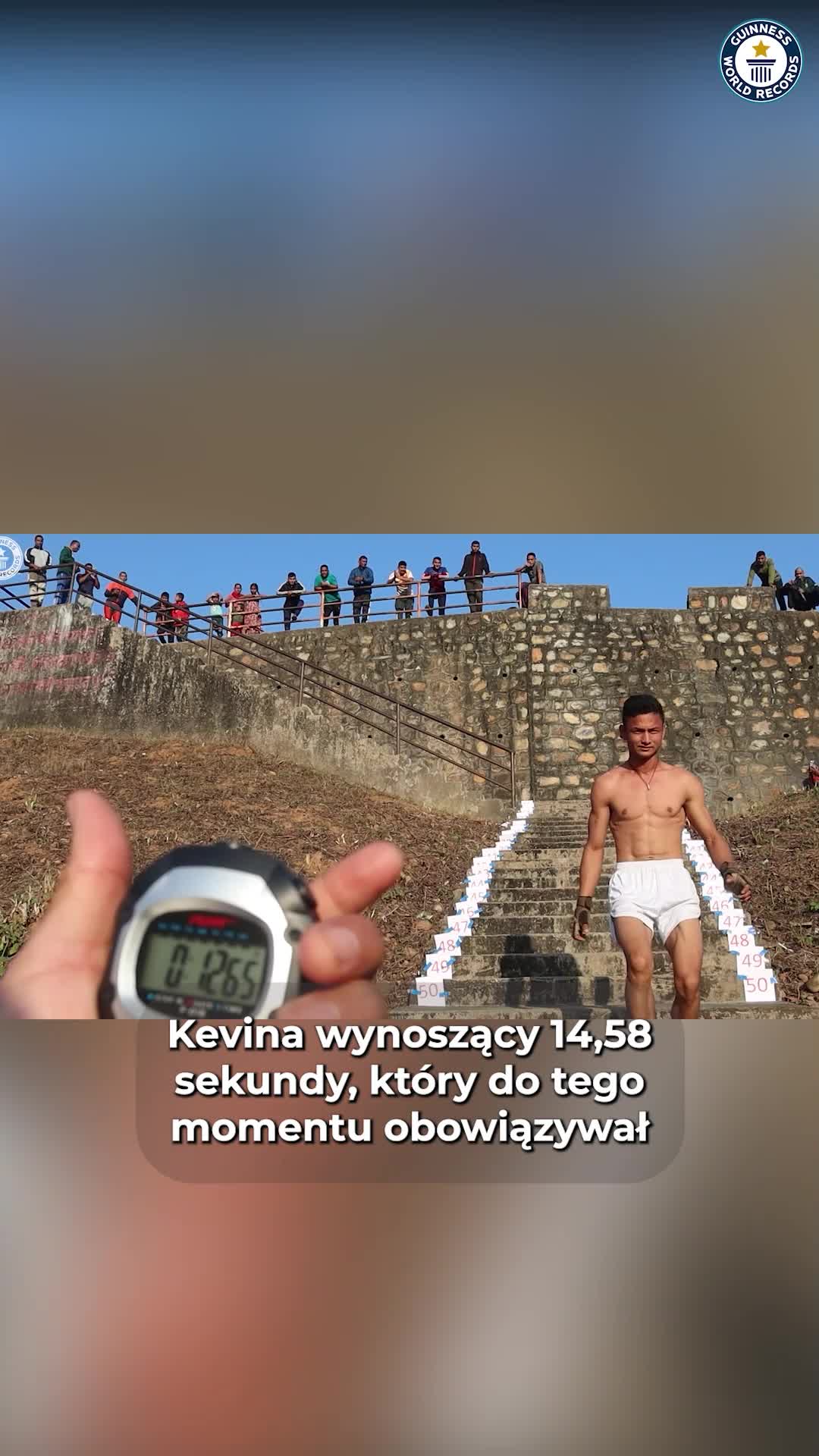 Rekordy świata w chodzeniu na rękach Hariego Chandry Giriego