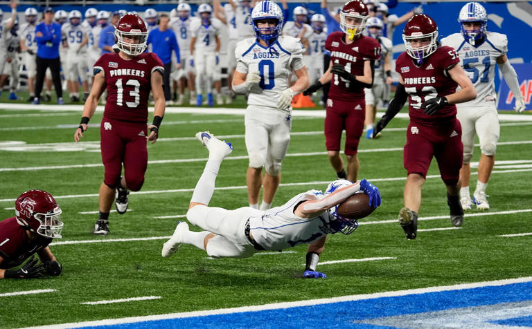 Michigan high school football state finals scores, results for 2024 title games