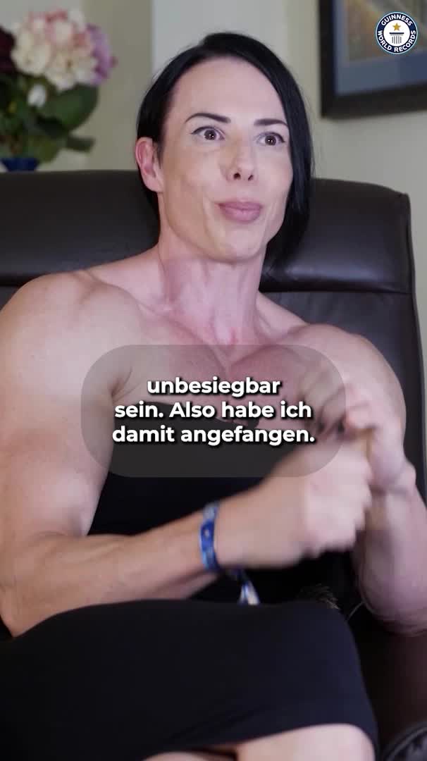 Treffen Sie maria wattel, die größte Bodybuilderin der Welt