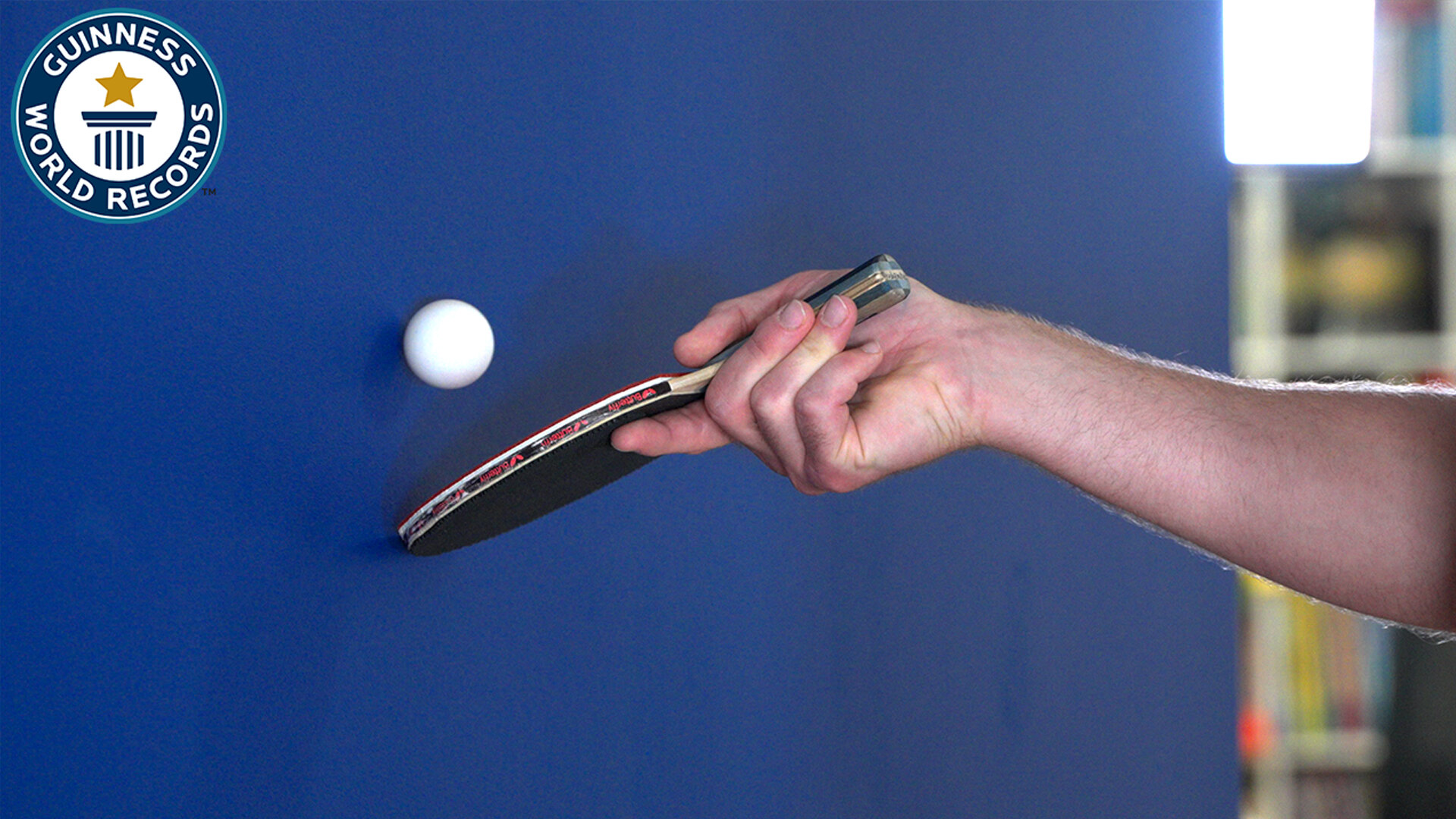 Desafio épico de ping pong, david bate o recorde