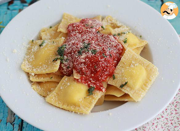 Raviolis à la ricotta, la recette expliquée pas à pas