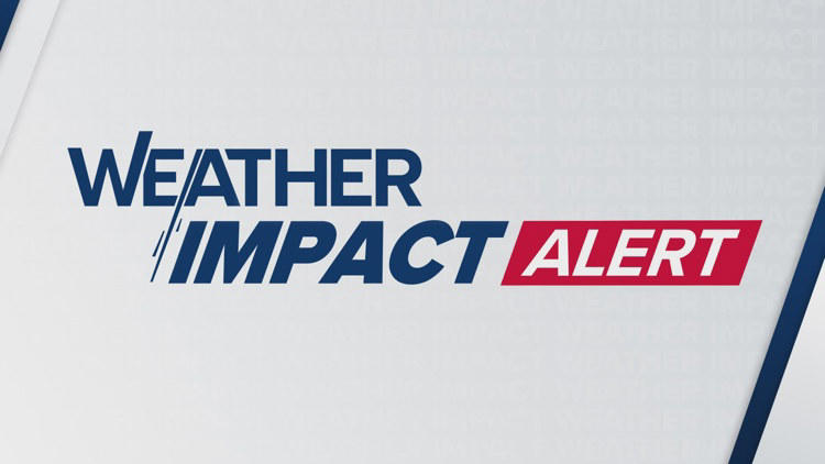 Weather Impact Alert: Strong winds, gusty storms expected Sunday Weather Impact Alert: Strong winds, gusty storms expected Sunday