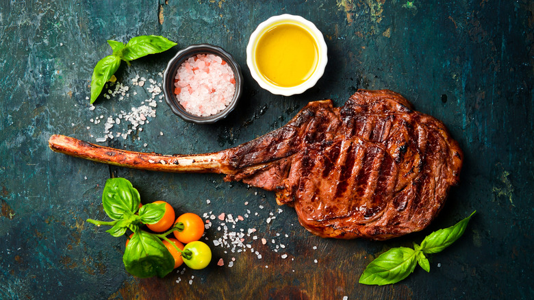 9 Facts You Need To Know About Tomahawk Steaks, According To A Chef