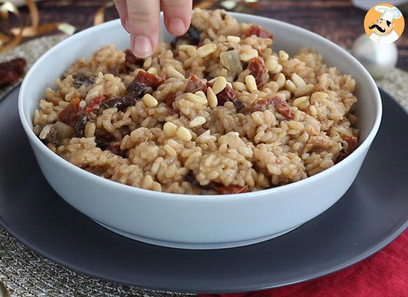 Risotto kit with sun-dried tomatoes and mushrooms