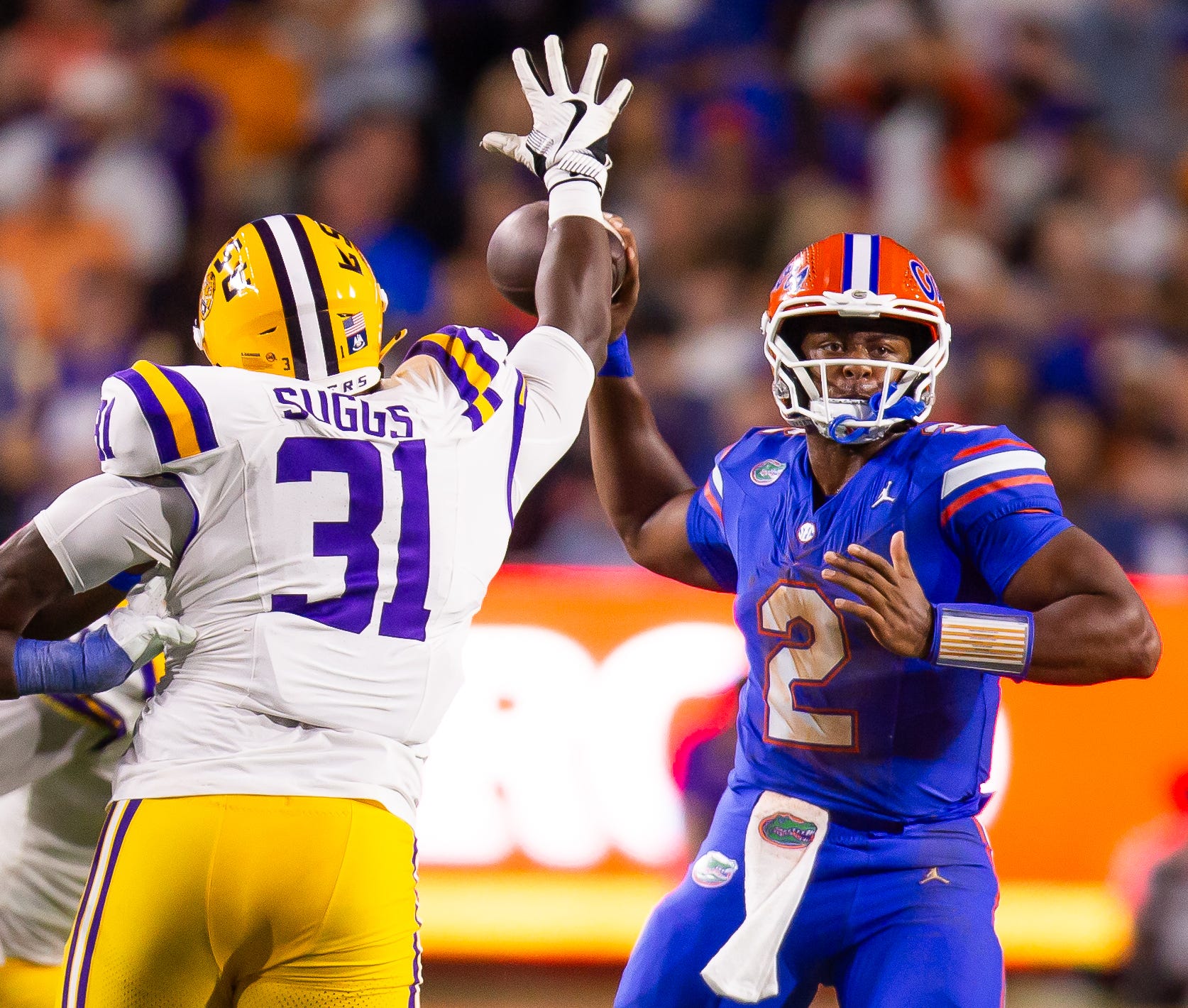 Jay'viar Suggs enters transfer portal. How it affects LSU football's ...