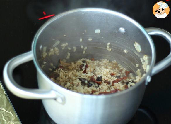 Risotto kit with sun-dried tomatoes and mushrooms