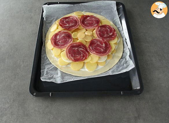 Tourte à la raclette