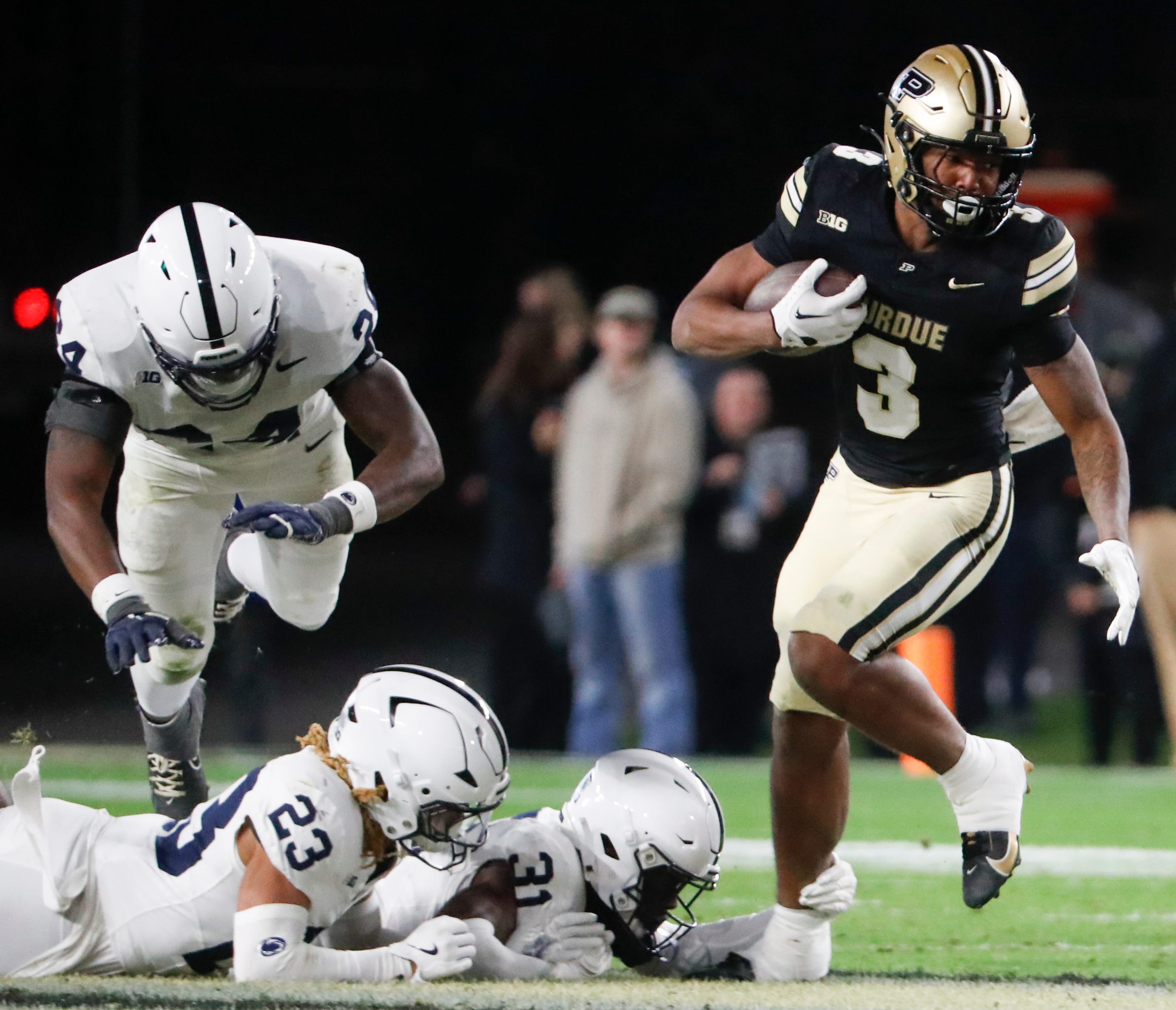 Purdue football running backs led by Devin Mockobee, but have help ...