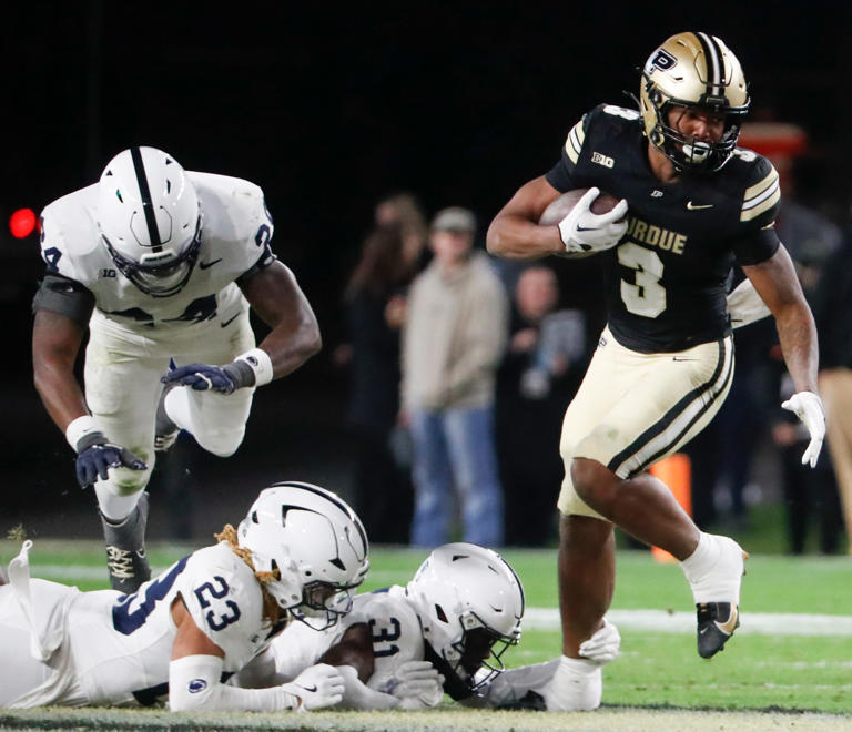 Purdue football running backs led by Devin Mockobee, but have help ...