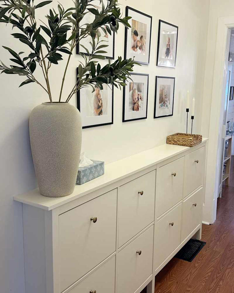 I Transformed My Tiny "Landlord Special" Hallway Using a Brilliant IKEA ...