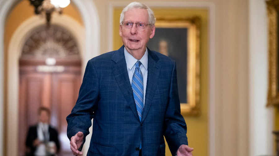 McConnell criticizes Trump Jan. 6 pardons McConnell criticizes Trump Jan. 6 pardons