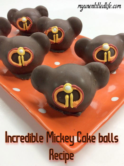 Incredible Mickey Cake balls Recipe