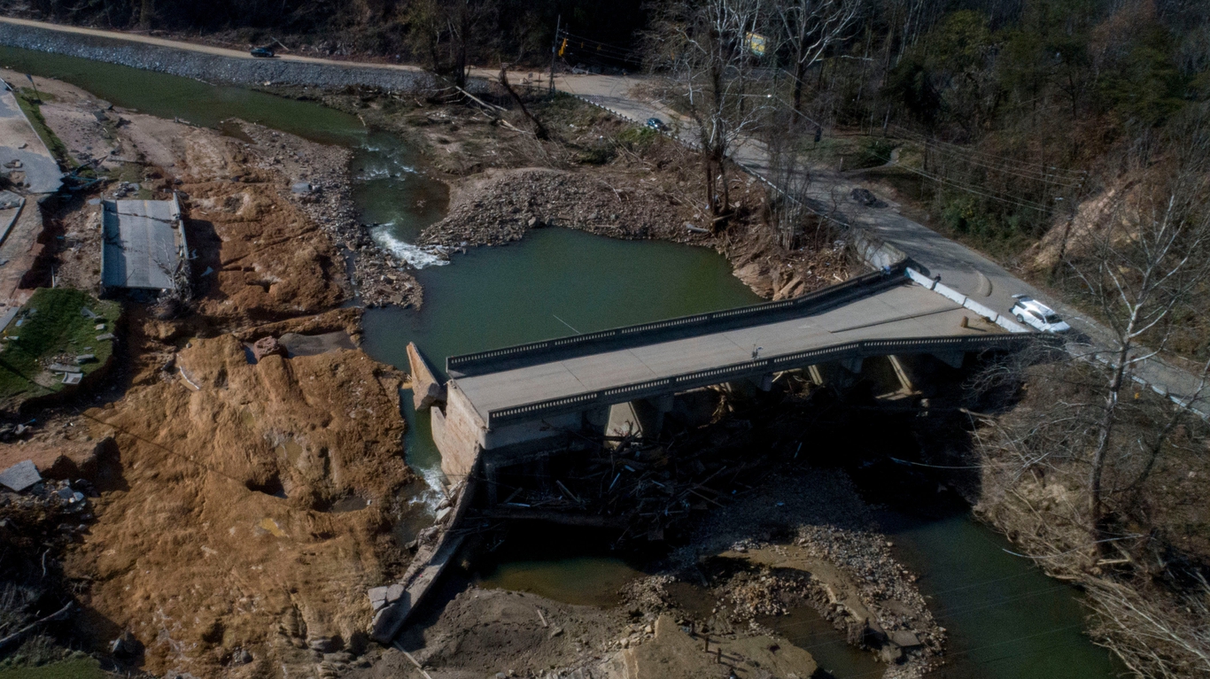 Impactful photos show destruction to North Carolina river from ...