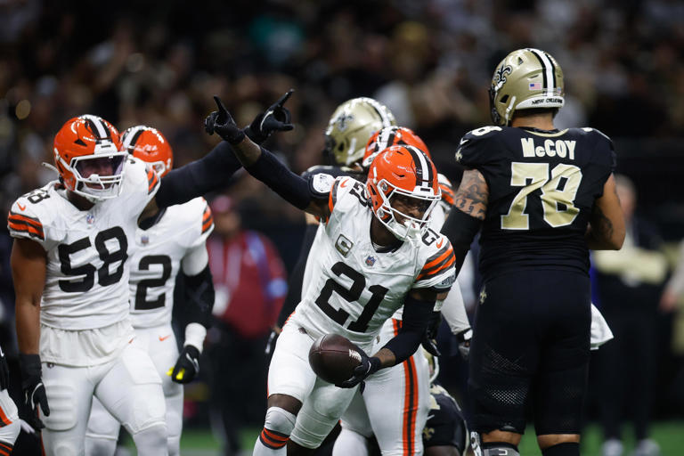 Myles Garrett good to go for Browns finale; Denzel Ward out with ...