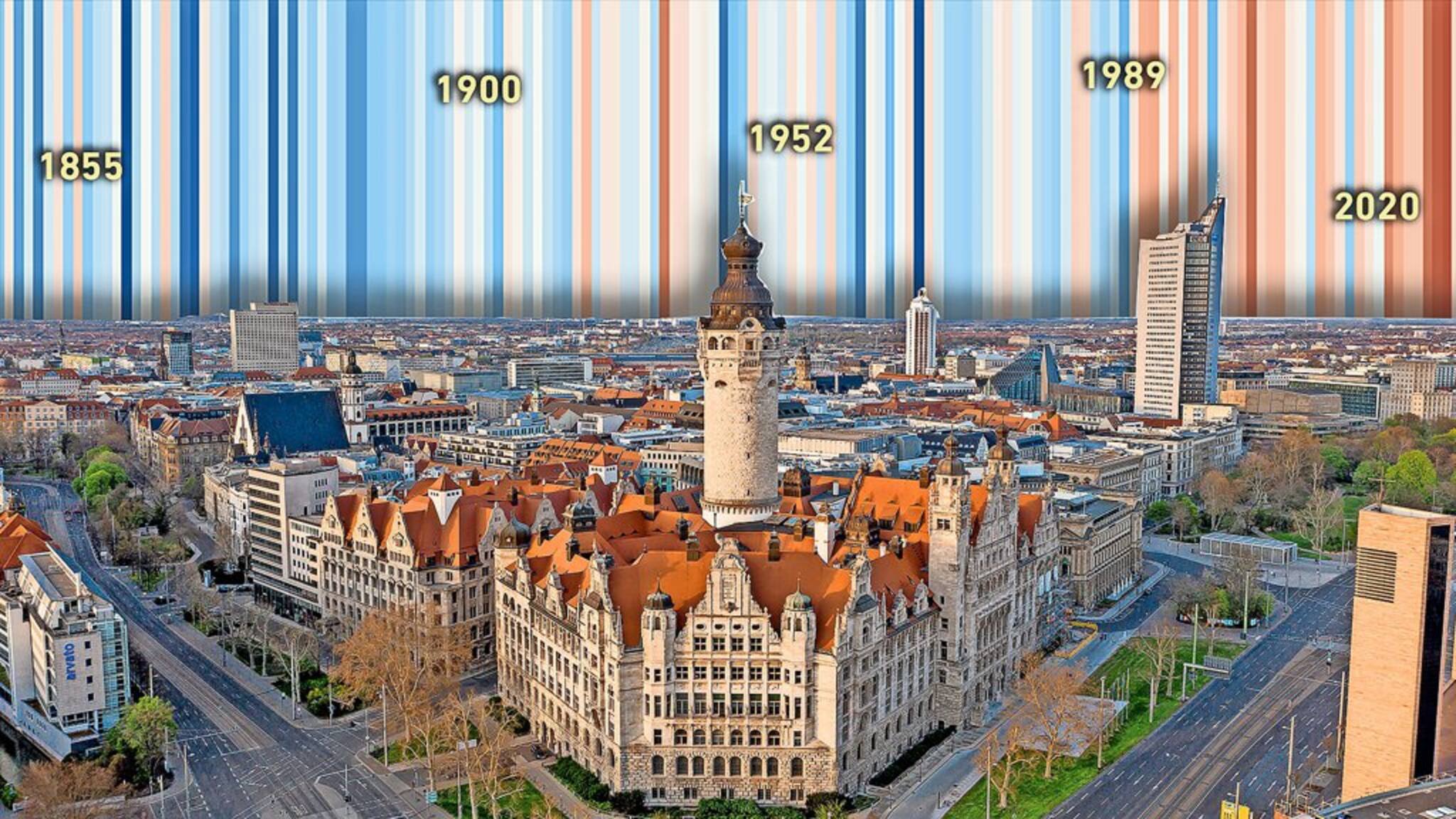 Hitzewelle in Leipzig: Infografiken zu Klima und Wetter in der Region