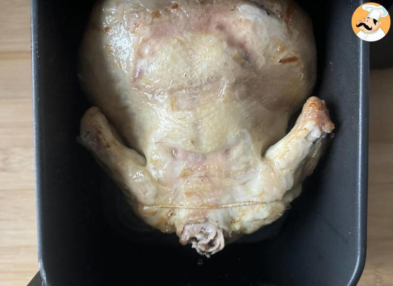 How do i make roast chicken with the airfryer?