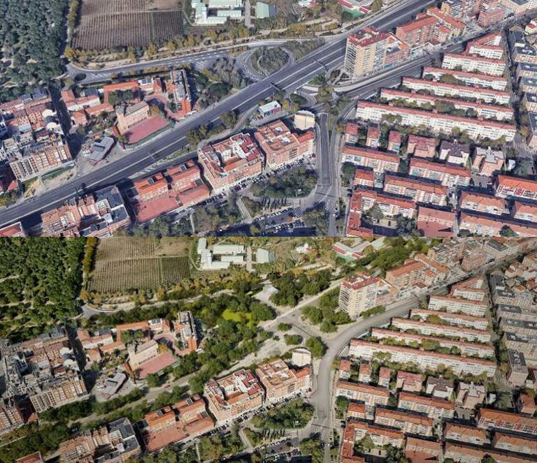 Menos curvas peligrosas en la A-5: Madrid recupera gran parte del ...