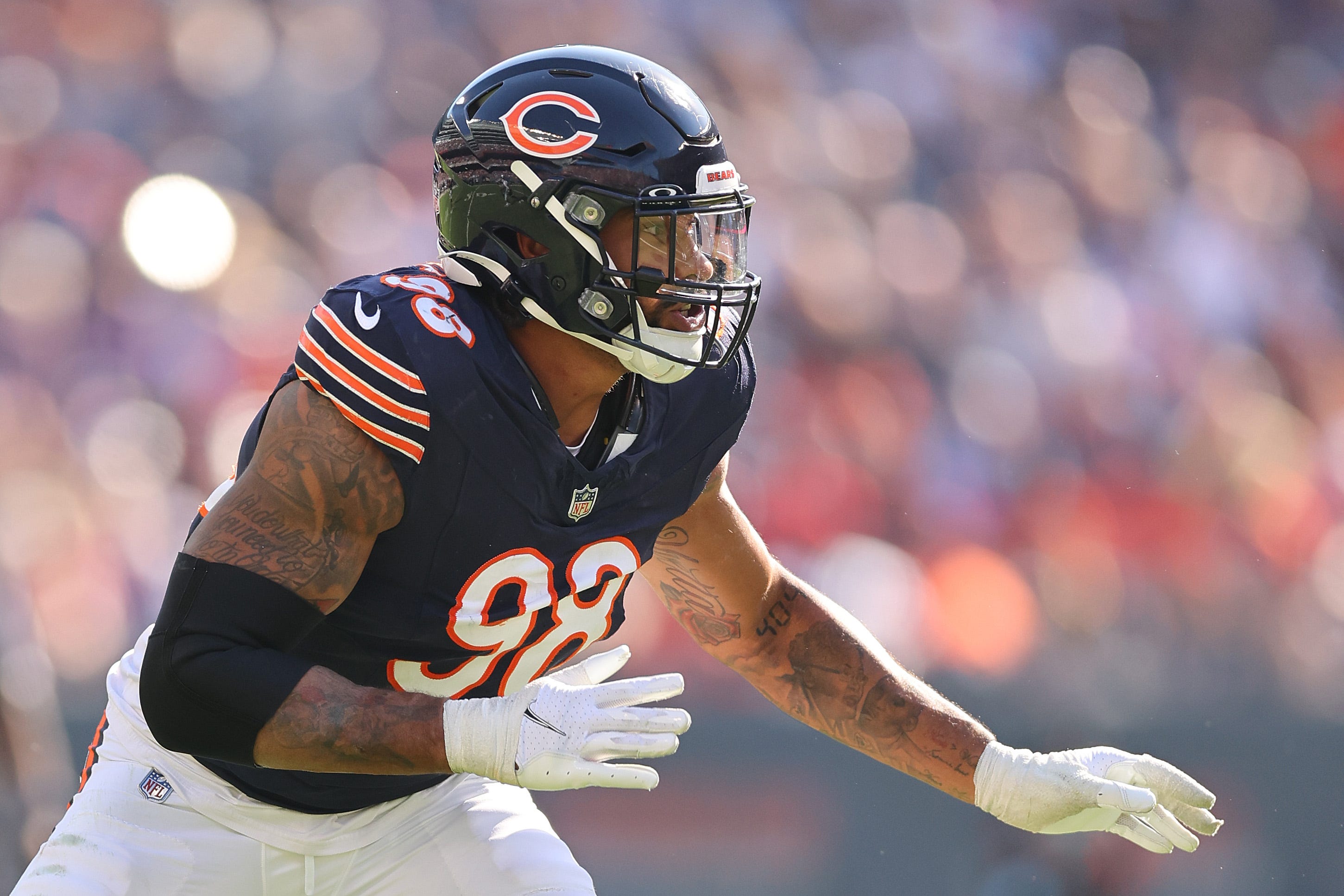 Every Chicago Bears player's salary cap hit in 2025