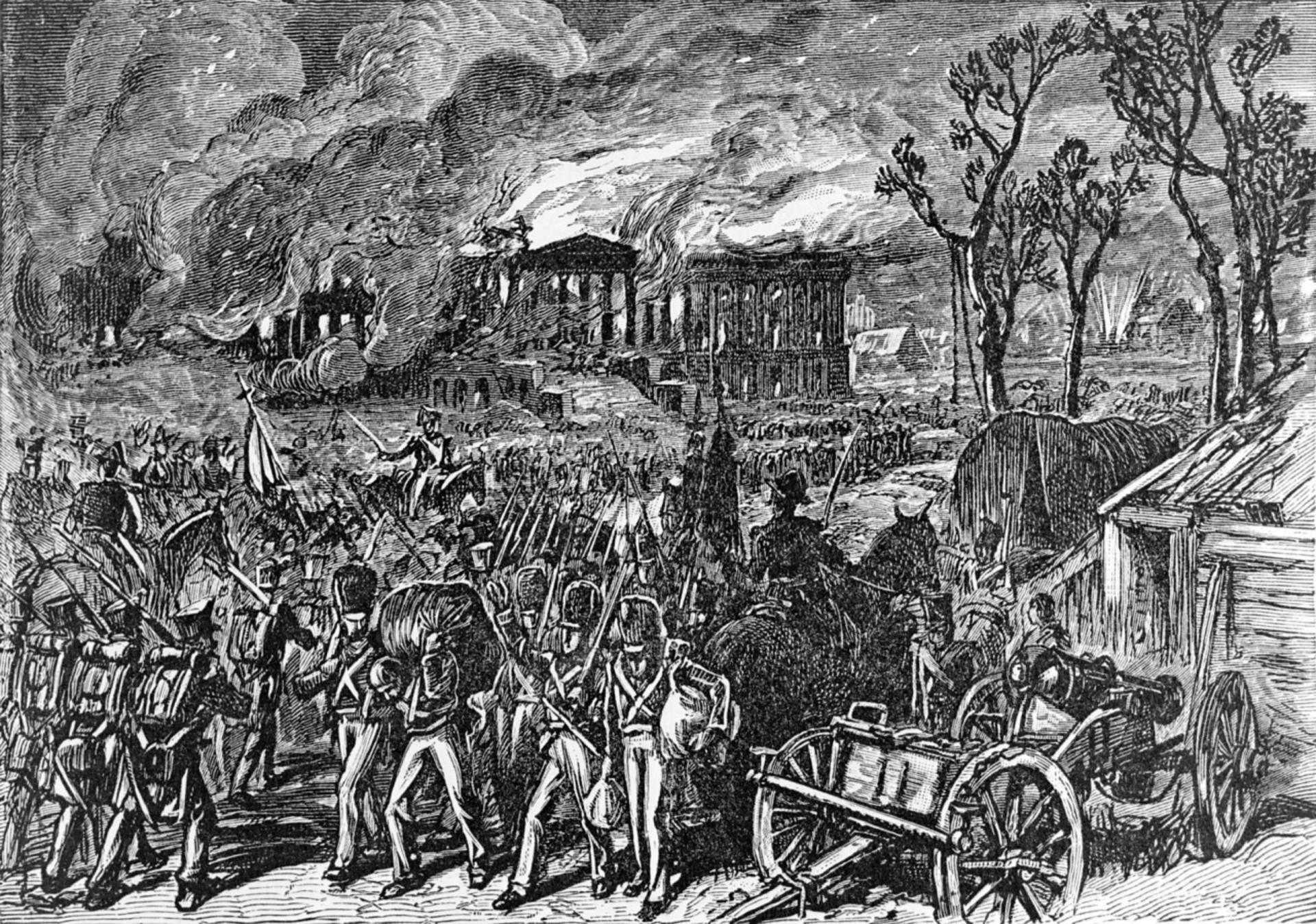 The day British forces set fire to the White House
