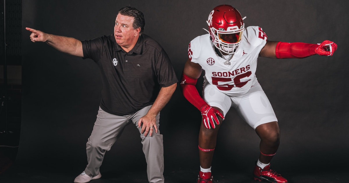 Oklahoma OT commit Michael Fasusi is new 5-star in updated 2025 On300 Oklahoma OT commit Michael Fasusi is new 5-star in updated 2025 On300