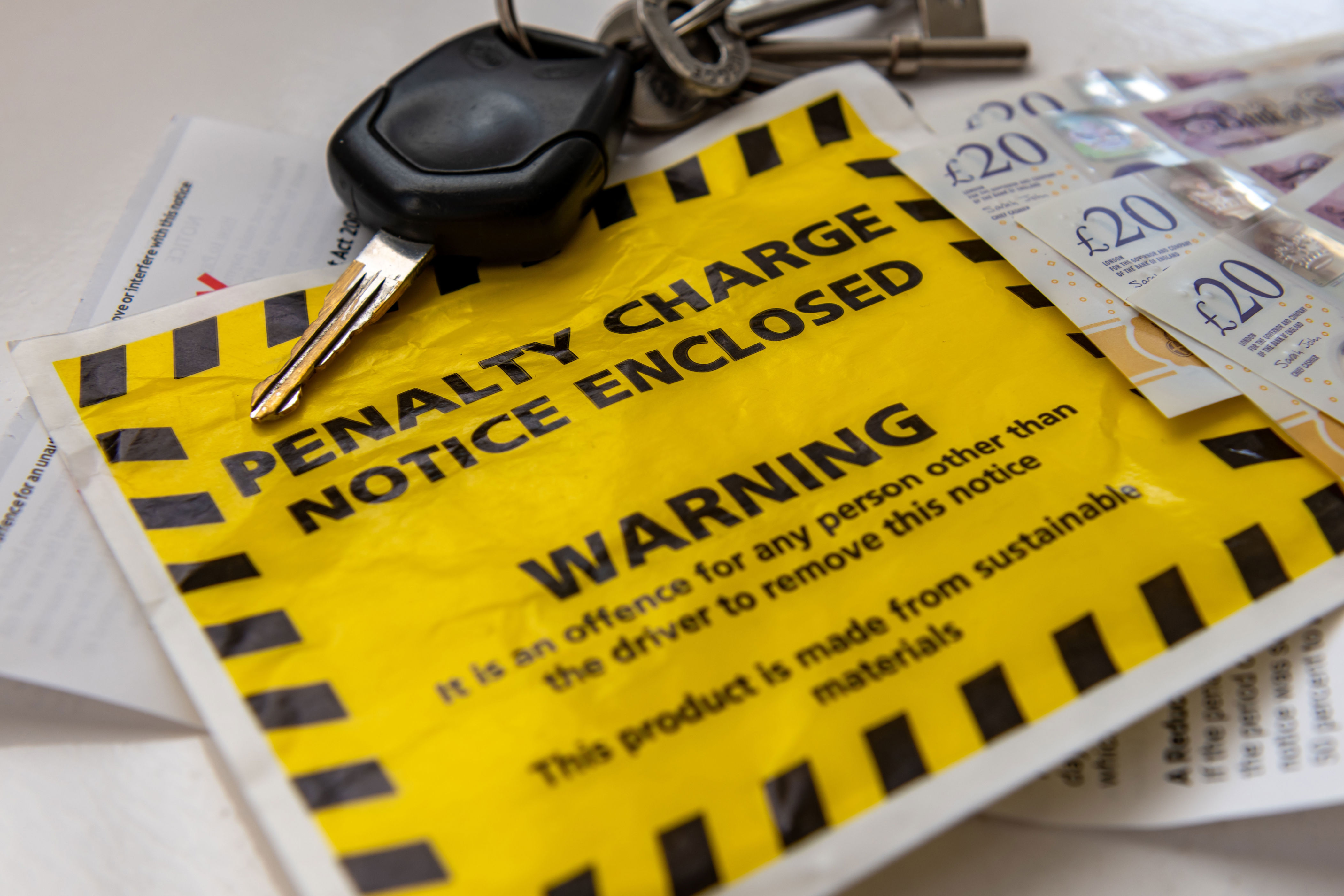 How to overturn a parking fine caused by a typo