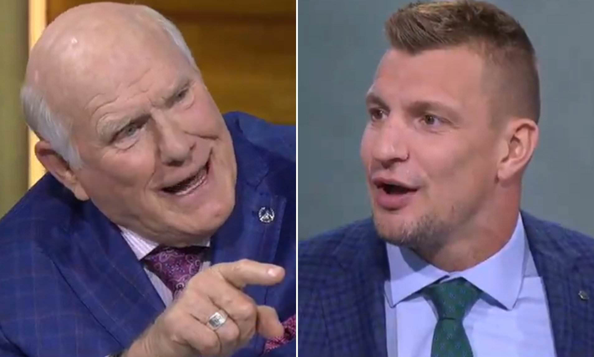 Terry Bradshaw forced to apologize to Rob Gronkowski live on air after ... Terry Bradshaw forced to apologize to Rob Gronkowski live on air after ...