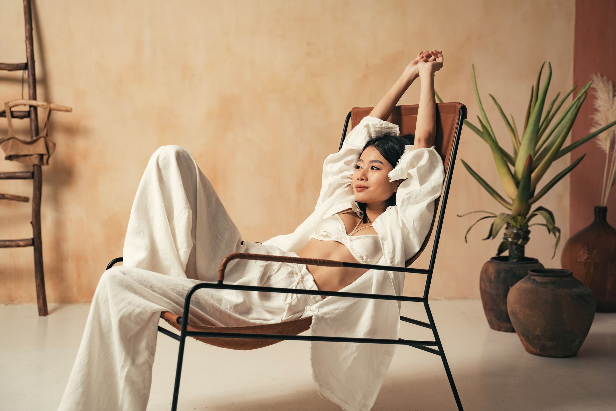 These pretty cotton pajamas keep things cool and comfortable