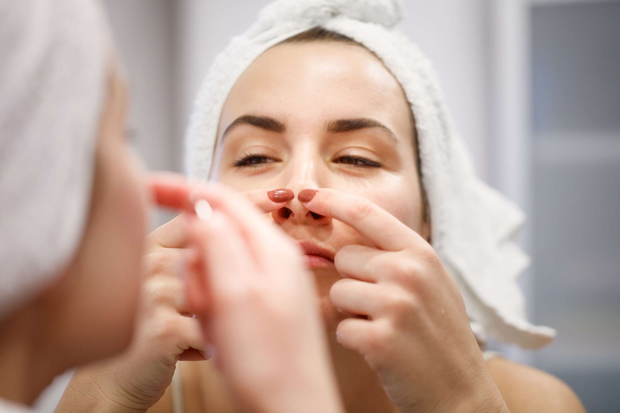 Why do you get a pimple inside your nose?