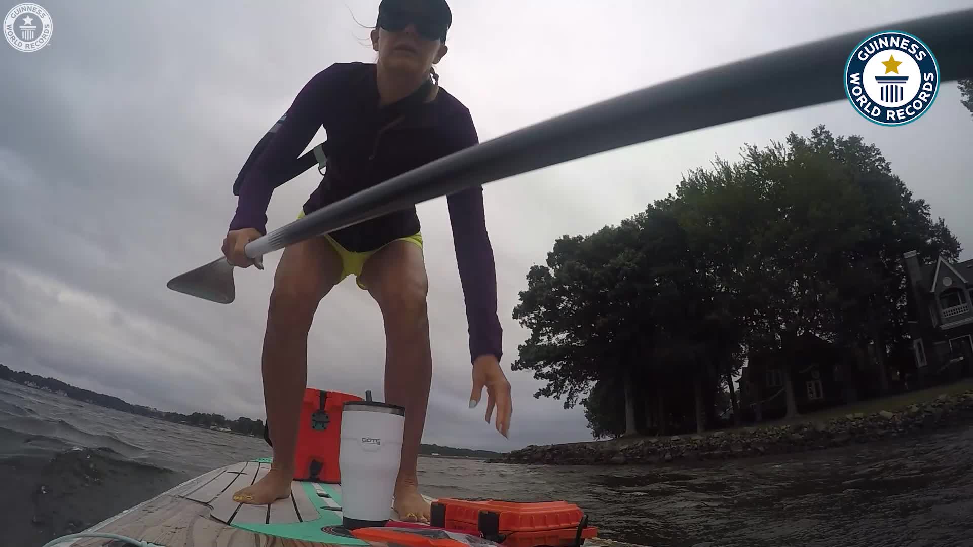 Bonnie Goethals' Record Paddleboarding Journey