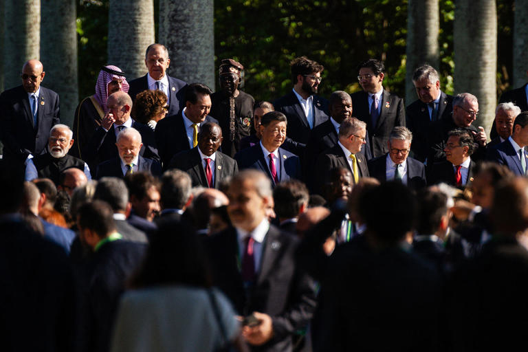 Biden misses 'family photo' at his last G20 summit Biden misses 'family photo' at his last G20 summit
